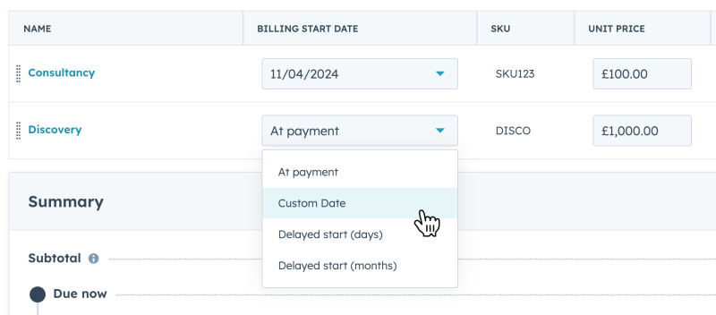 How to create split invoices in HubSpot | Invoice Stack